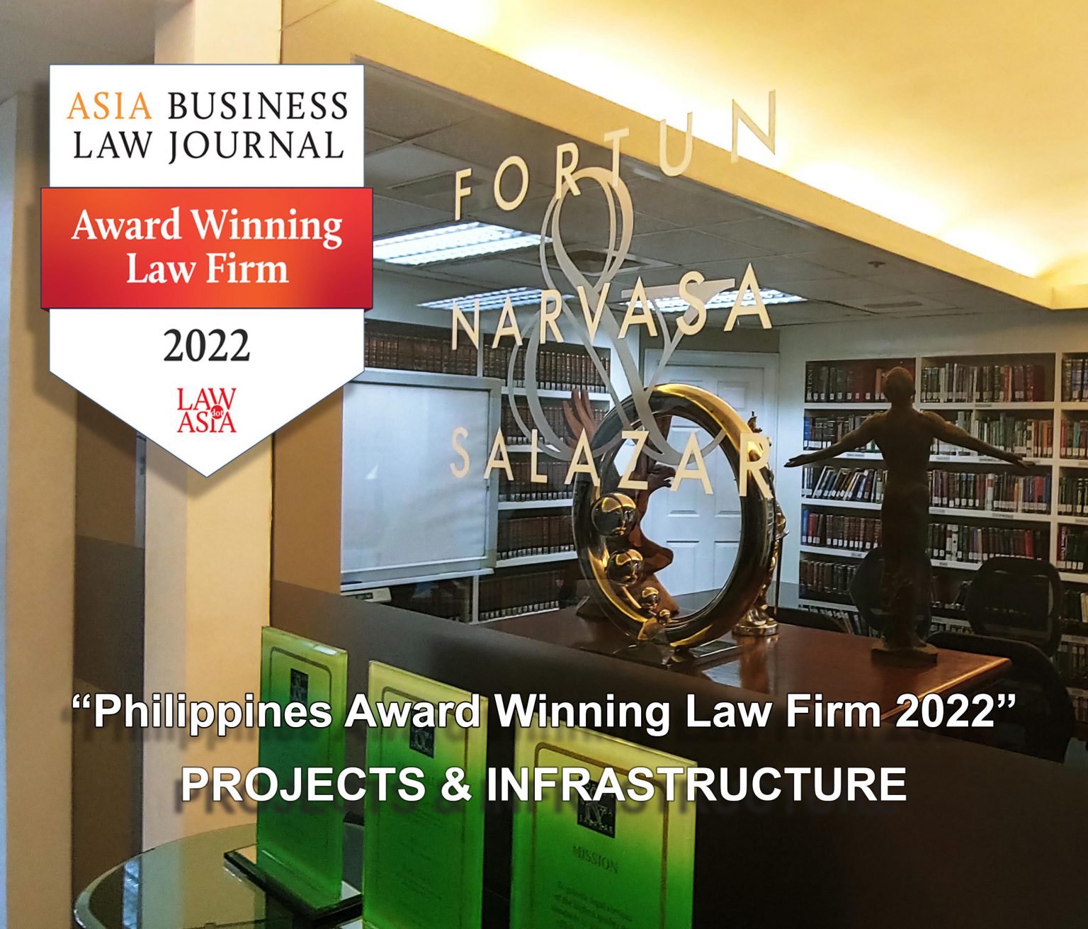2022 Philippines law firm awards is online - Fortun, Narvasa and ...